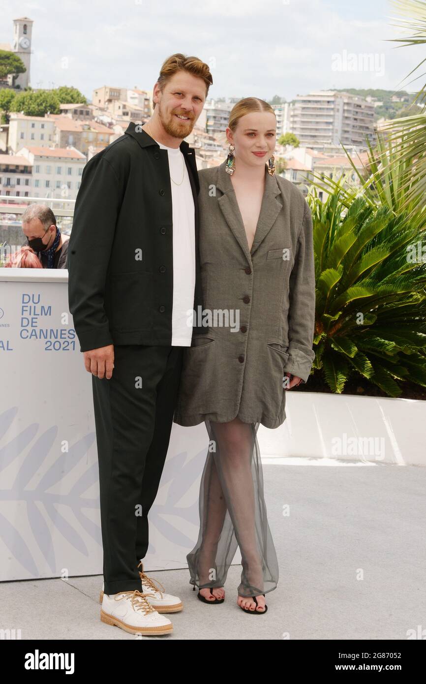 July 15, 2021, CANNES, France: CANNES, FRANCE - JULY 15: (L to R) Gijs ...