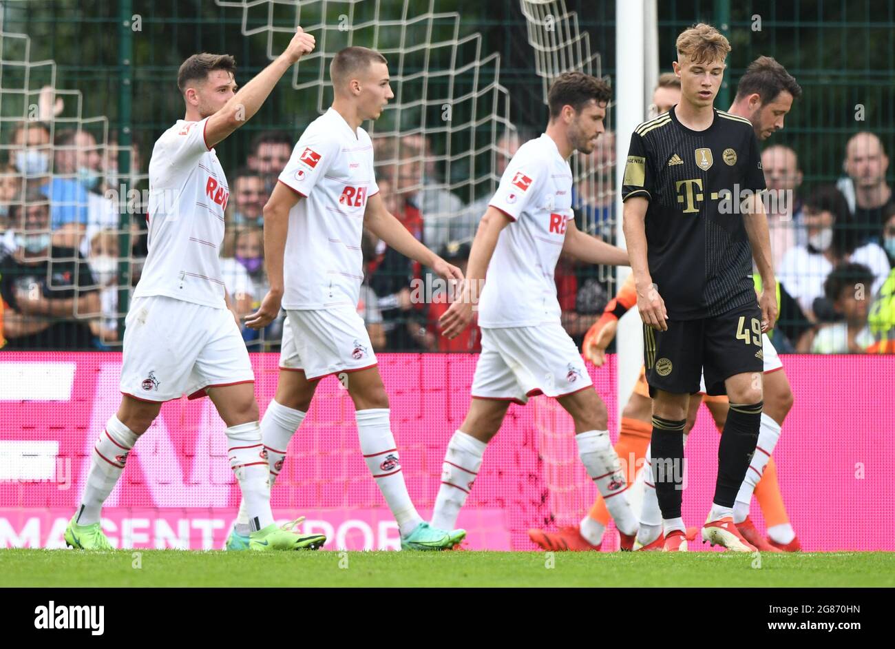 Villingen Schwenningen, Germany. 17th July, 2021. Football: Test ...