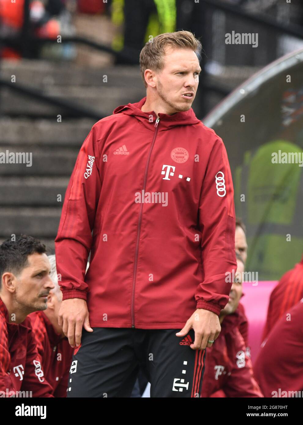 Villingen Schwenningen, Germany. 17th July, 2021. Football: Test ...