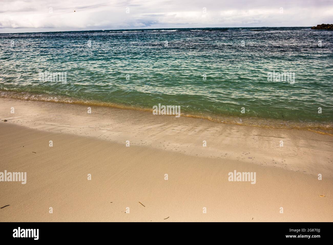 Labadee Island, Haiti. Exotic wild tropical beach with white sand and ...