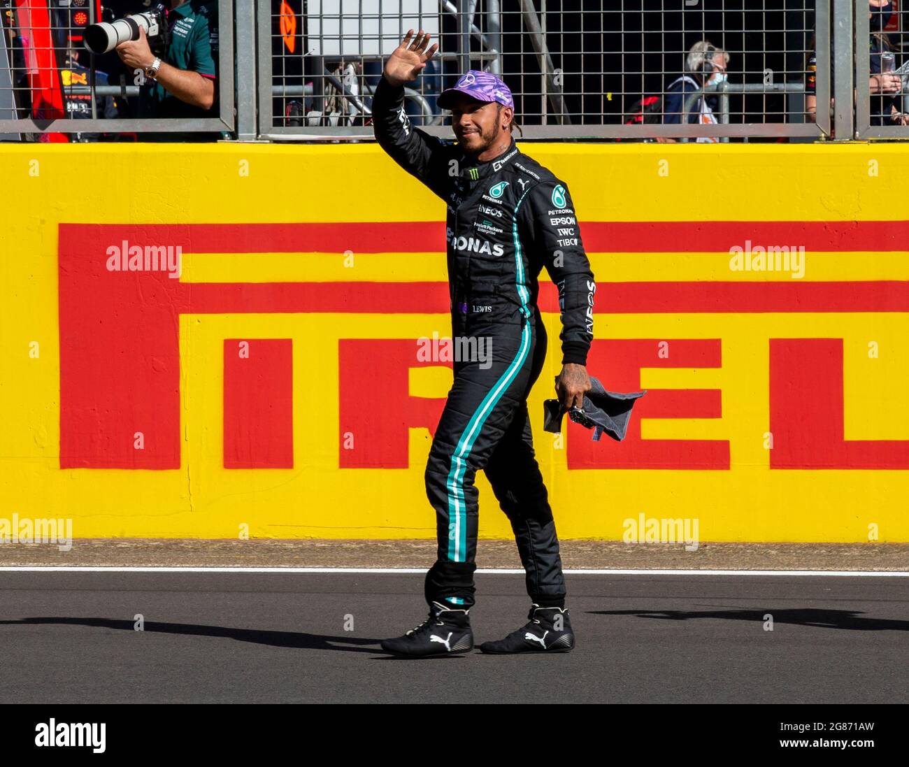 Lewis hamilton podium 2021 hi-res stock photography and images - Alamy