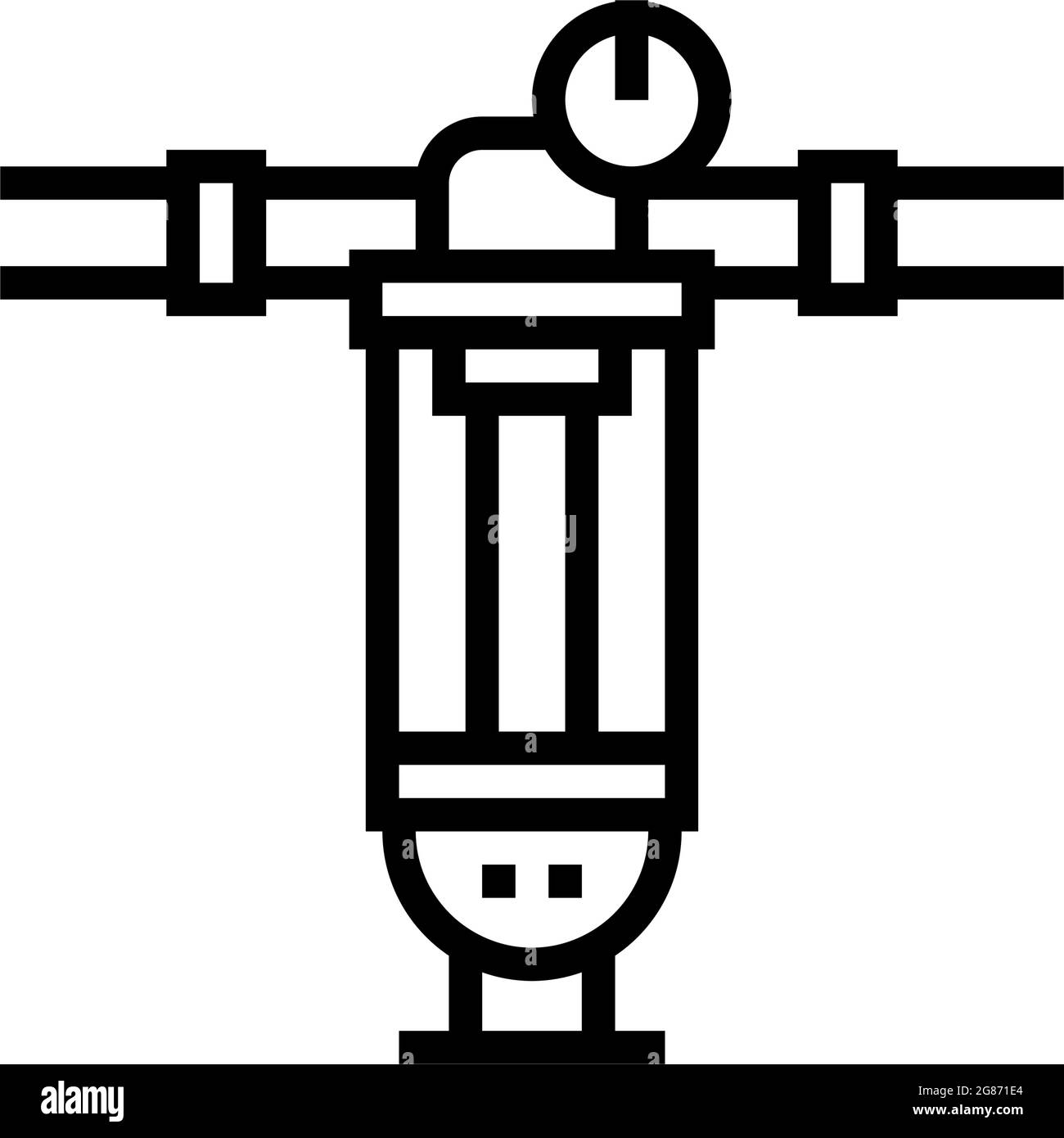 water filter tool line icon vector illustration Stock Vector Image ...