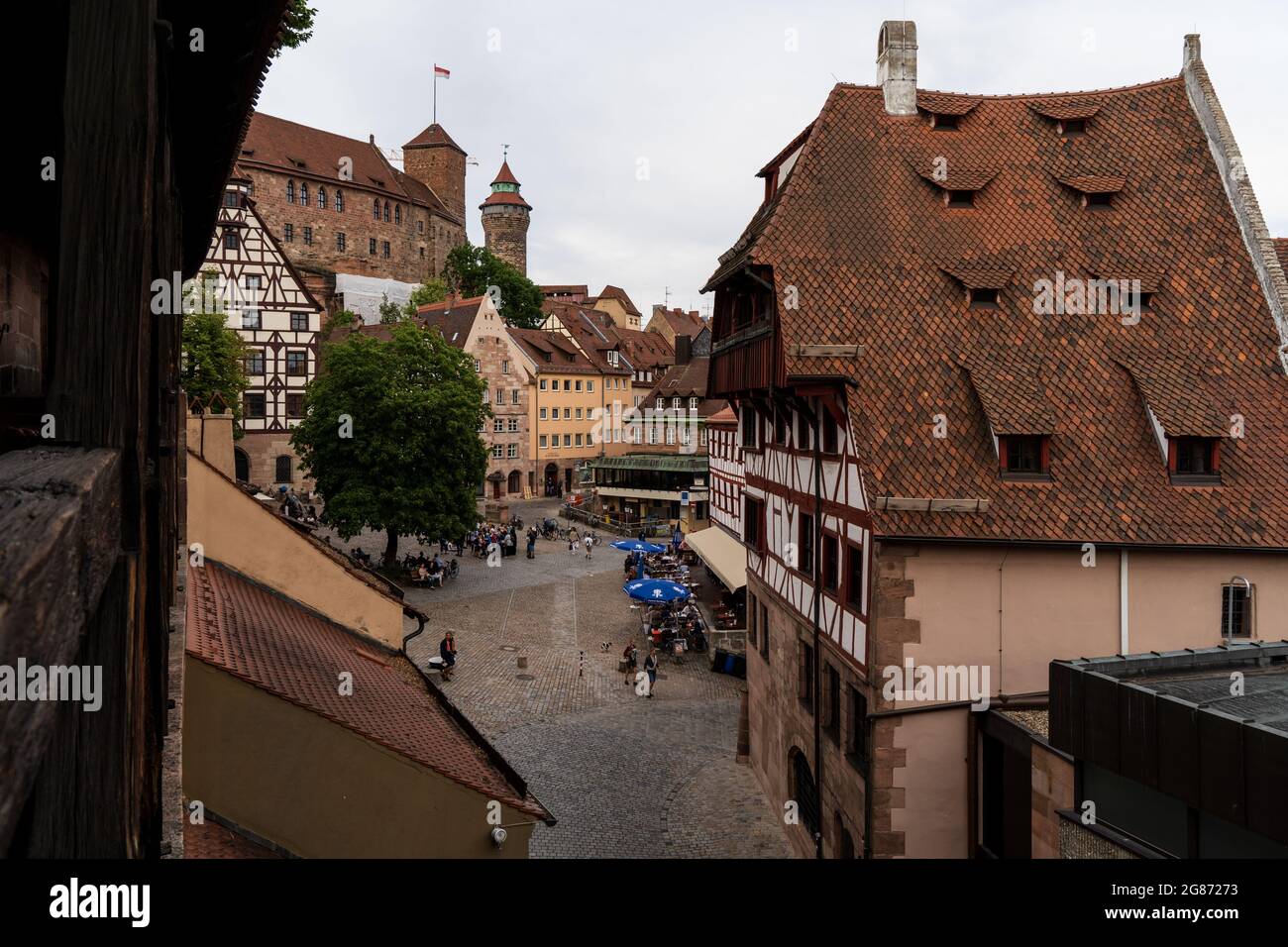 Nurnberg/Nuremberg Old Town Stock Photo - Alamy