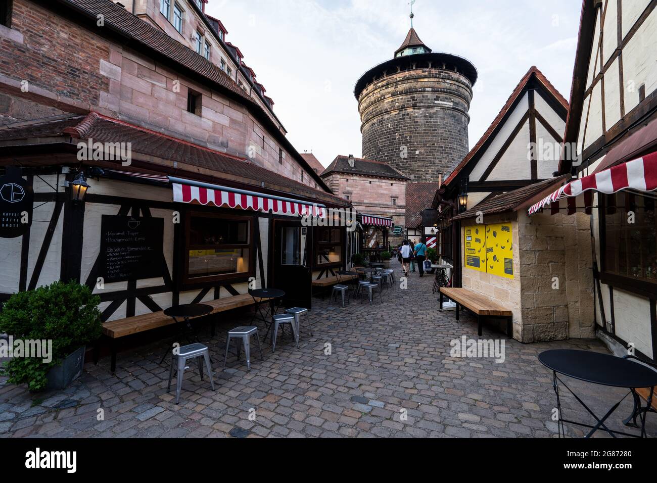 Nurnberg/Nuremberg Old Town Stock Photo - Alamy