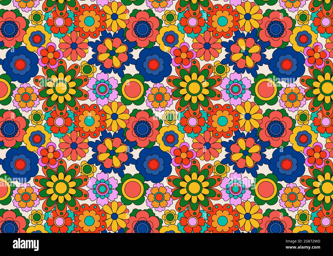 Groovy Flower Backgrounds