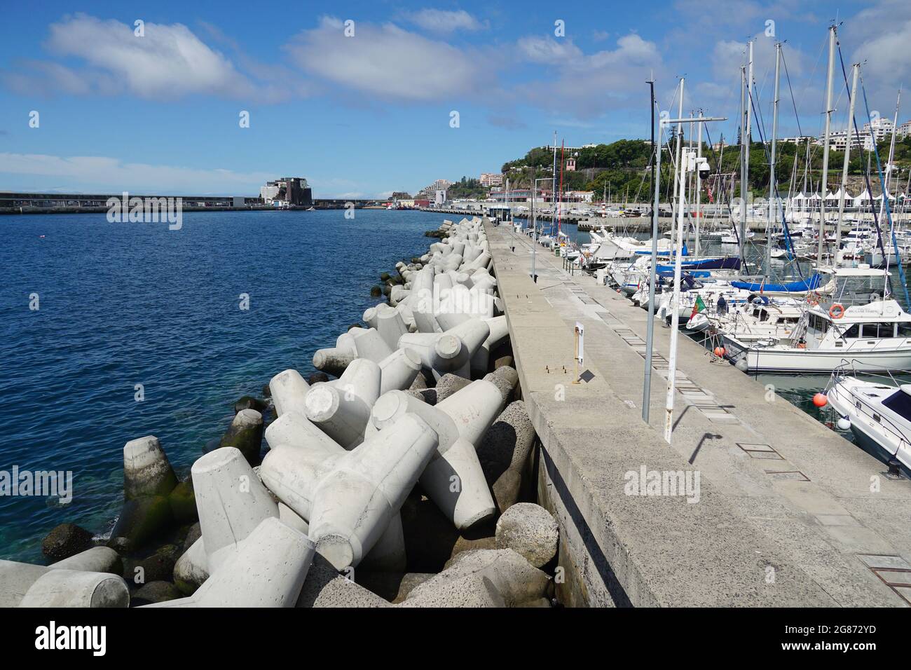 Funchal port area hi-res stock photography and images - Alamy