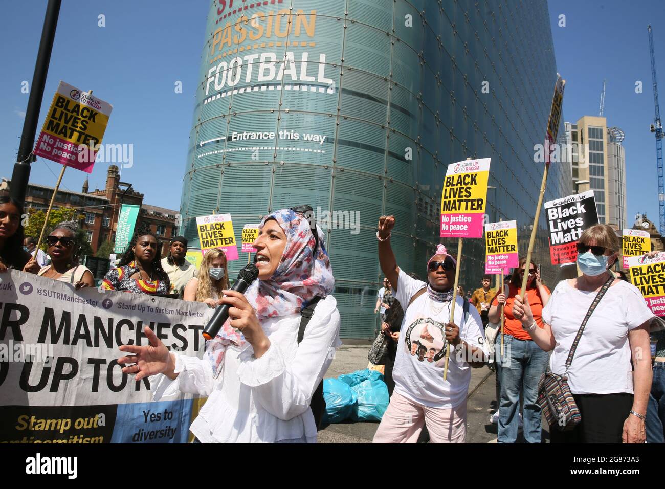 Unison union worker protest placard hi-res stock photography and images ...