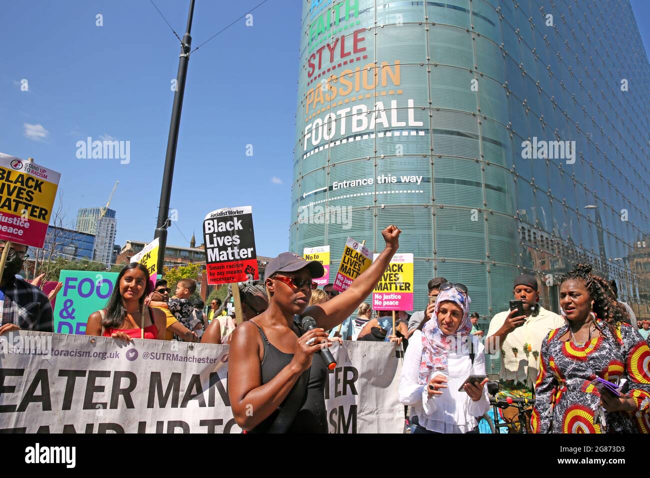 Unison union worker protest placard hi-res stock photography and images ...