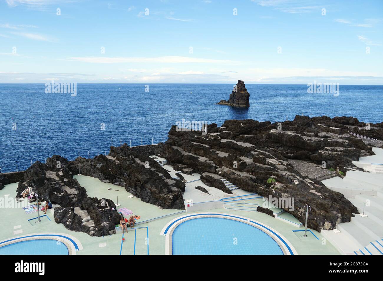 beach, Funchal, Madeira, Portugal, Europe Stock Photo - Alamy