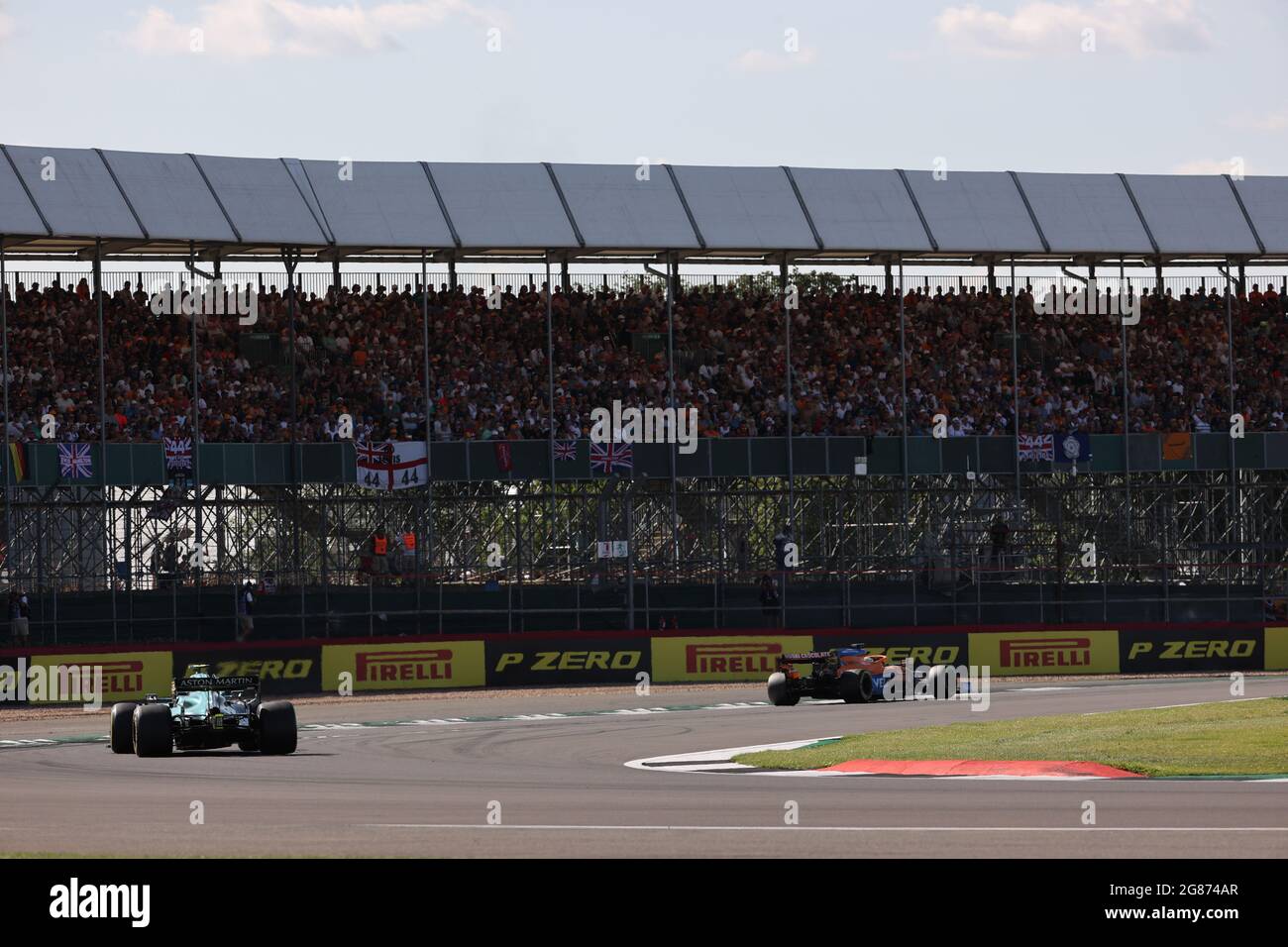 Sebastian Vettel (GER) Aston Martin F1 Team AMR21. 17.07.2021. Formula ...