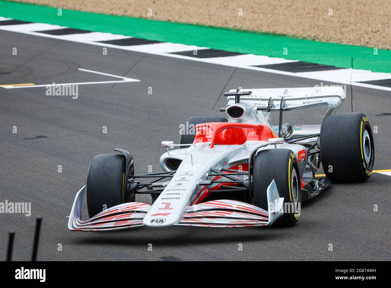 Silverstone, UK. 15th July, 2021. Reveal of the prototype for the 2022 ...