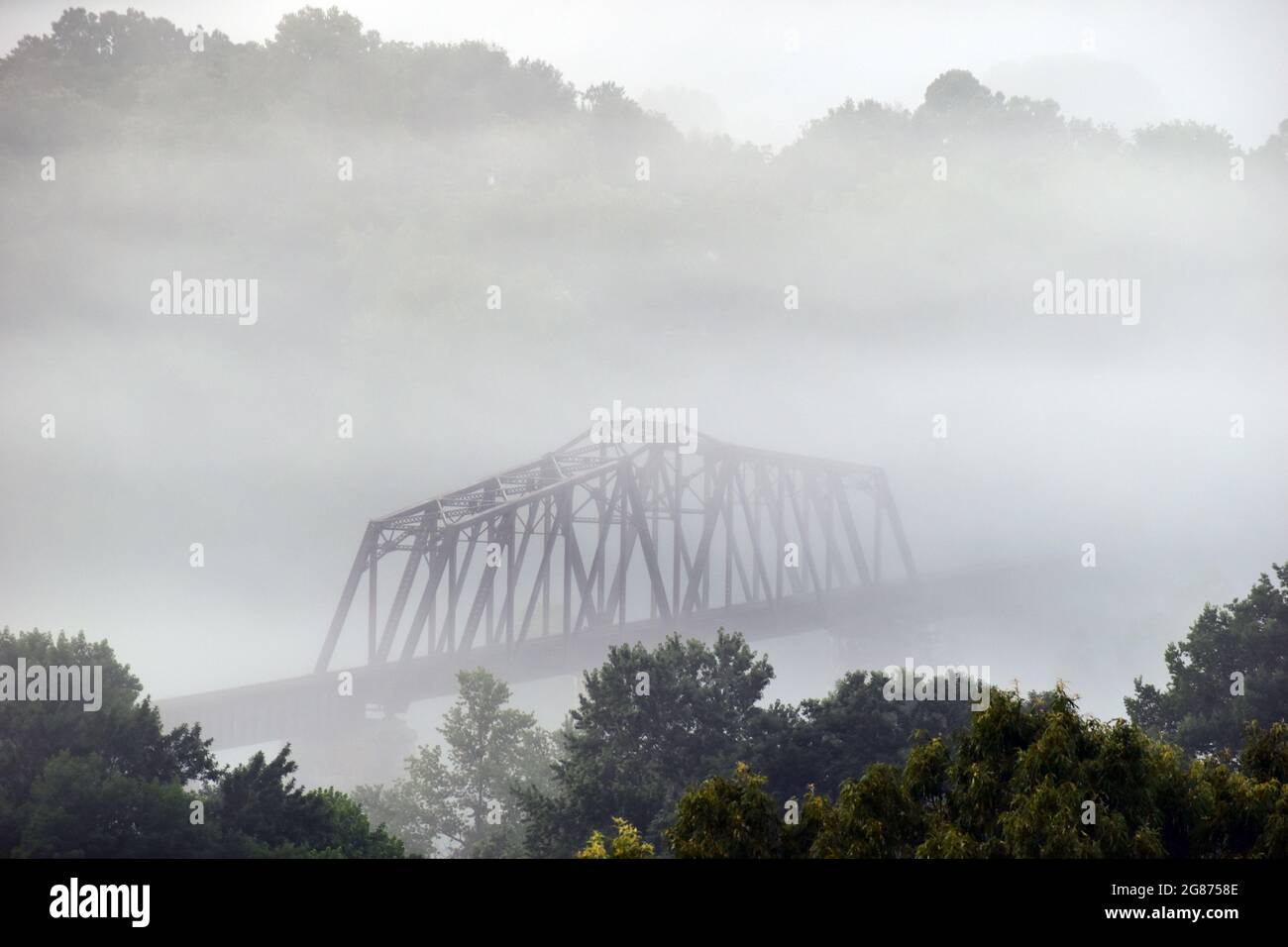 Cotter railroad bridge hi-res stock photography and images - Alamy