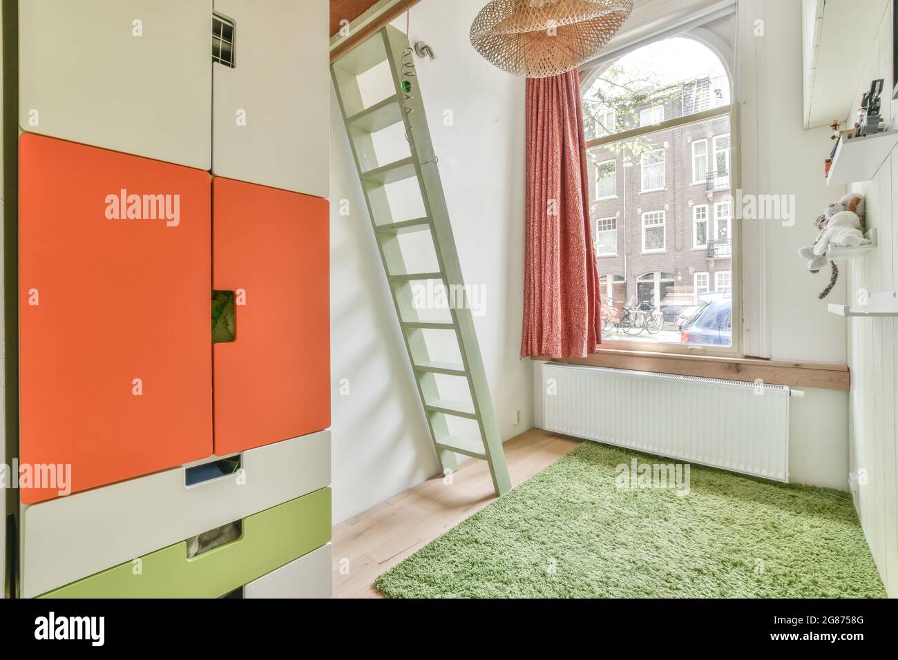 Bright interior design of a luxury house Stock Photo - Alamy