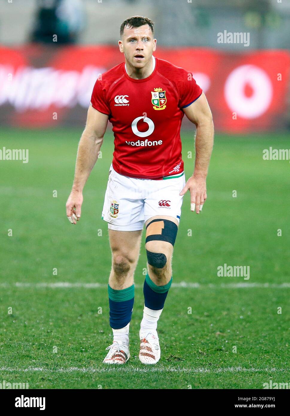 Gareth Davies of the British & Irish Lions during the Castle Lager ...
