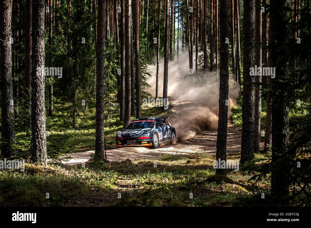 38 Lukyanuk Alexey (rus), Fedorov Yaroslav (rus), Skoda Fabia Evo ...