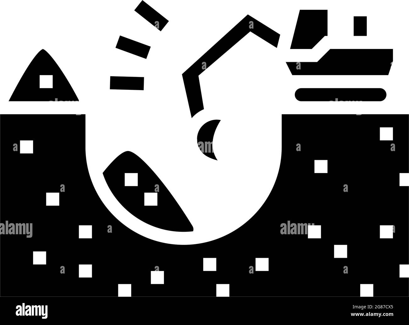 Storage pit Stock Vector Images - Alamy