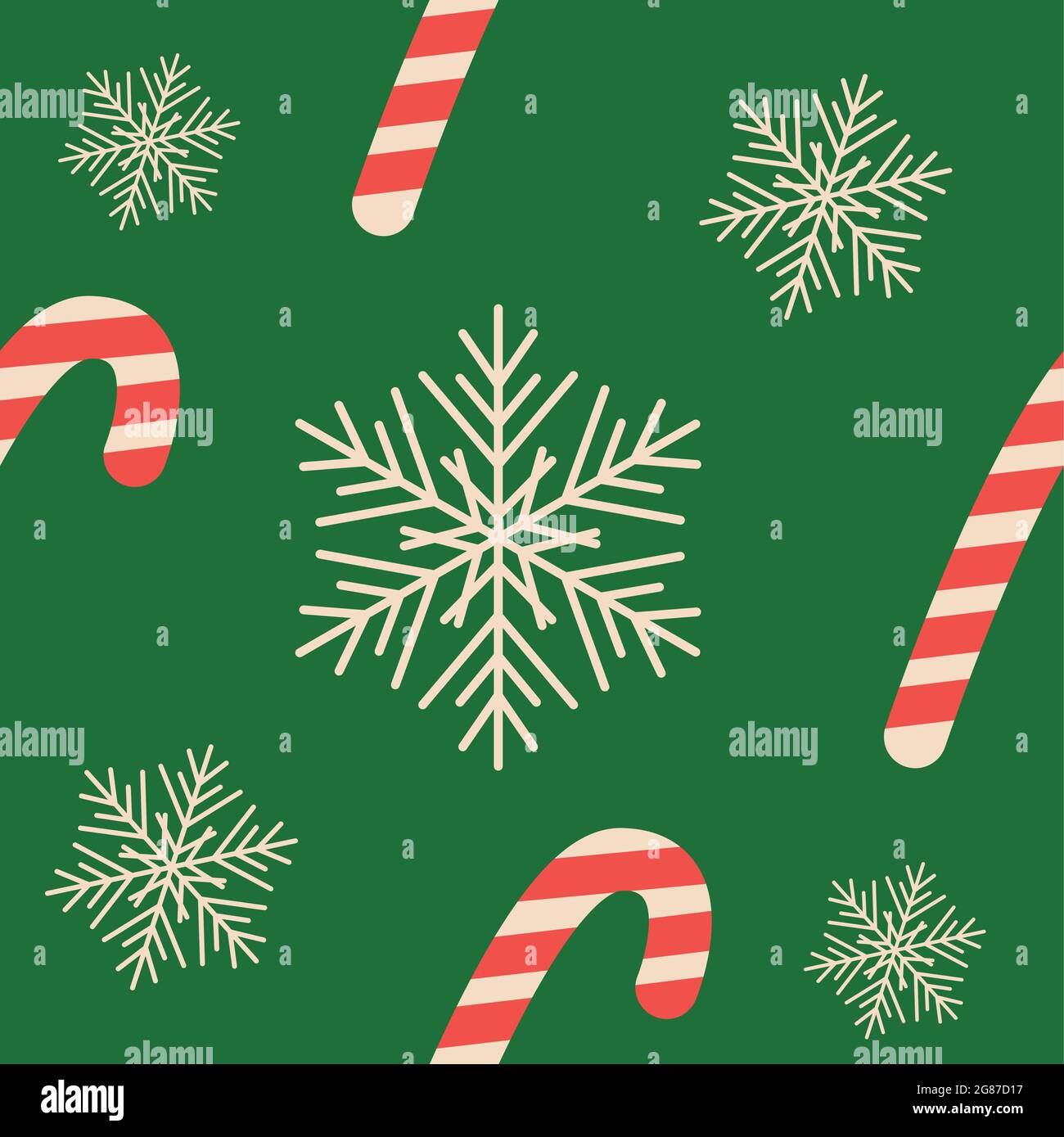 Christmas candy cane stripes seamless pattern in red and white. Popular ...