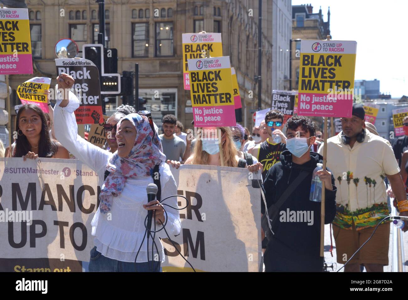 Manchester equality human rights justice hi-res stock photography and ...