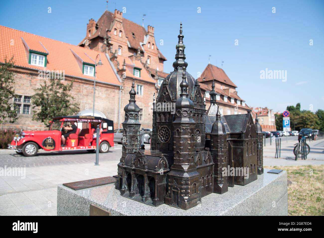 Model of a Great Synagogue in Gdansk, Poland. July 7th 2021 © Wojciech ...