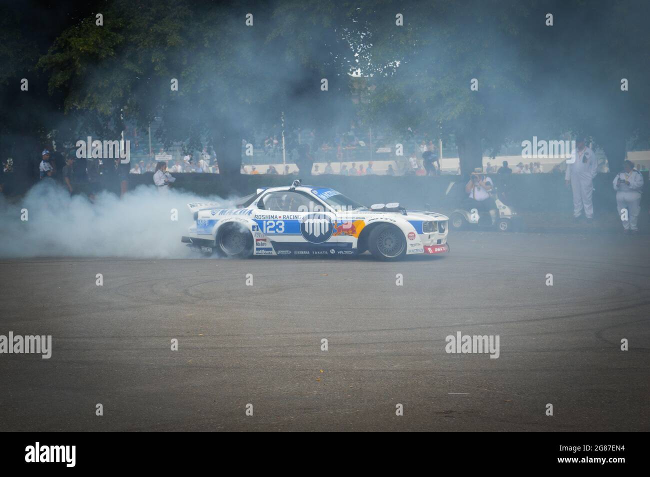 Nascar Drifting at FOS 2018 Stock Photo - Alamy