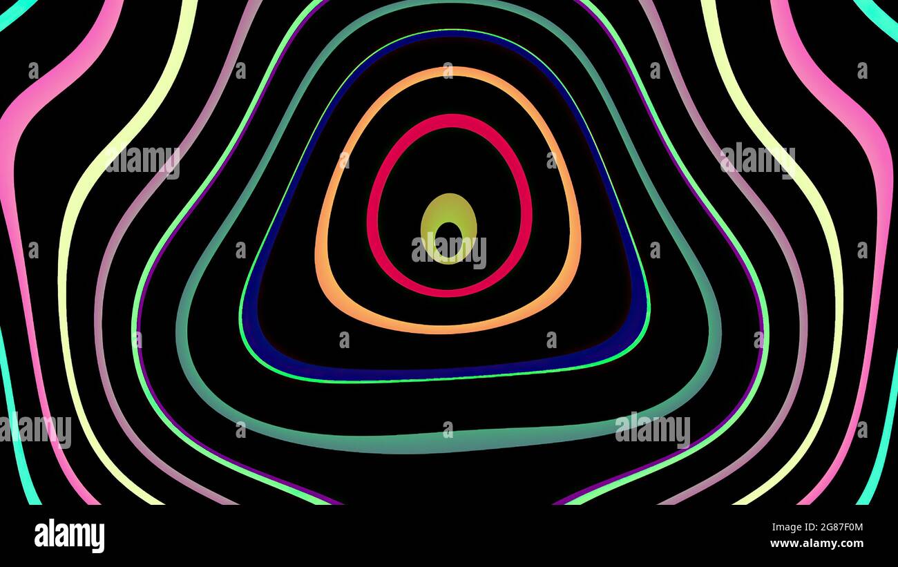 Abstract colorful psychedelic graphics background Stock Photo - Alamy