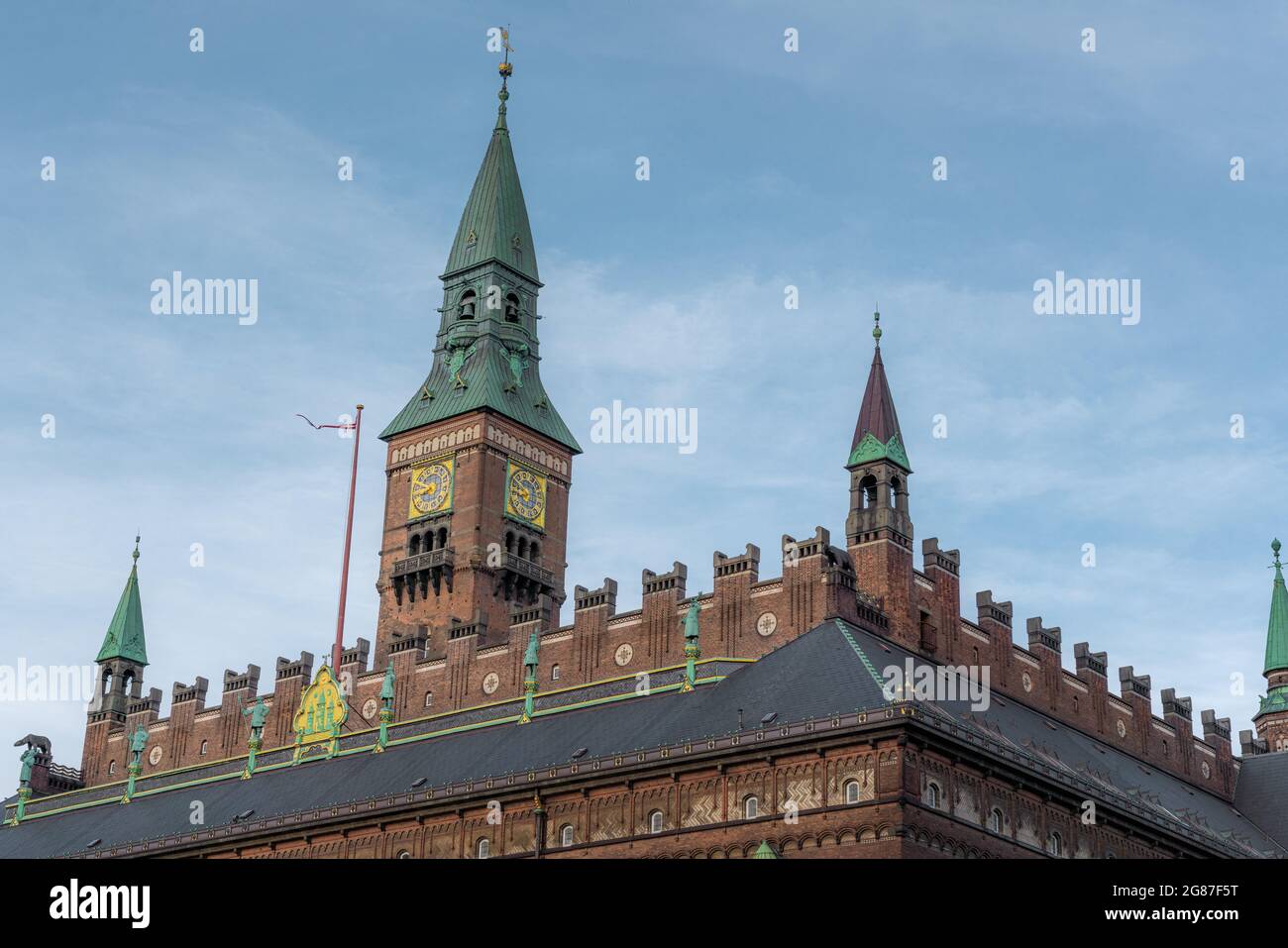 City Hall at City Hall Square - Copenhagen, Denmark Stock Photo - Alamy