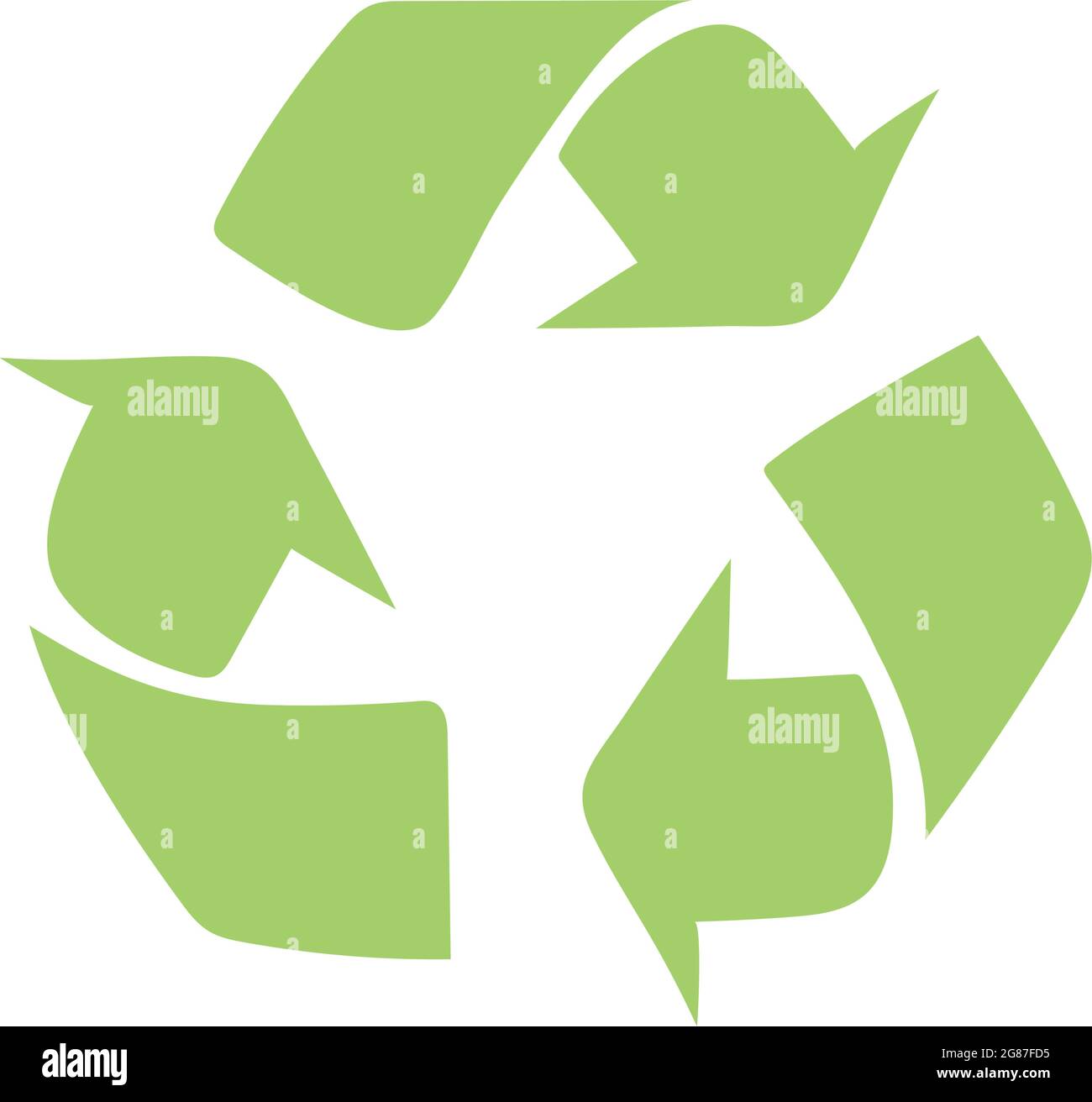 recycle arrows sign Stock Vector Image & Art - Alamy