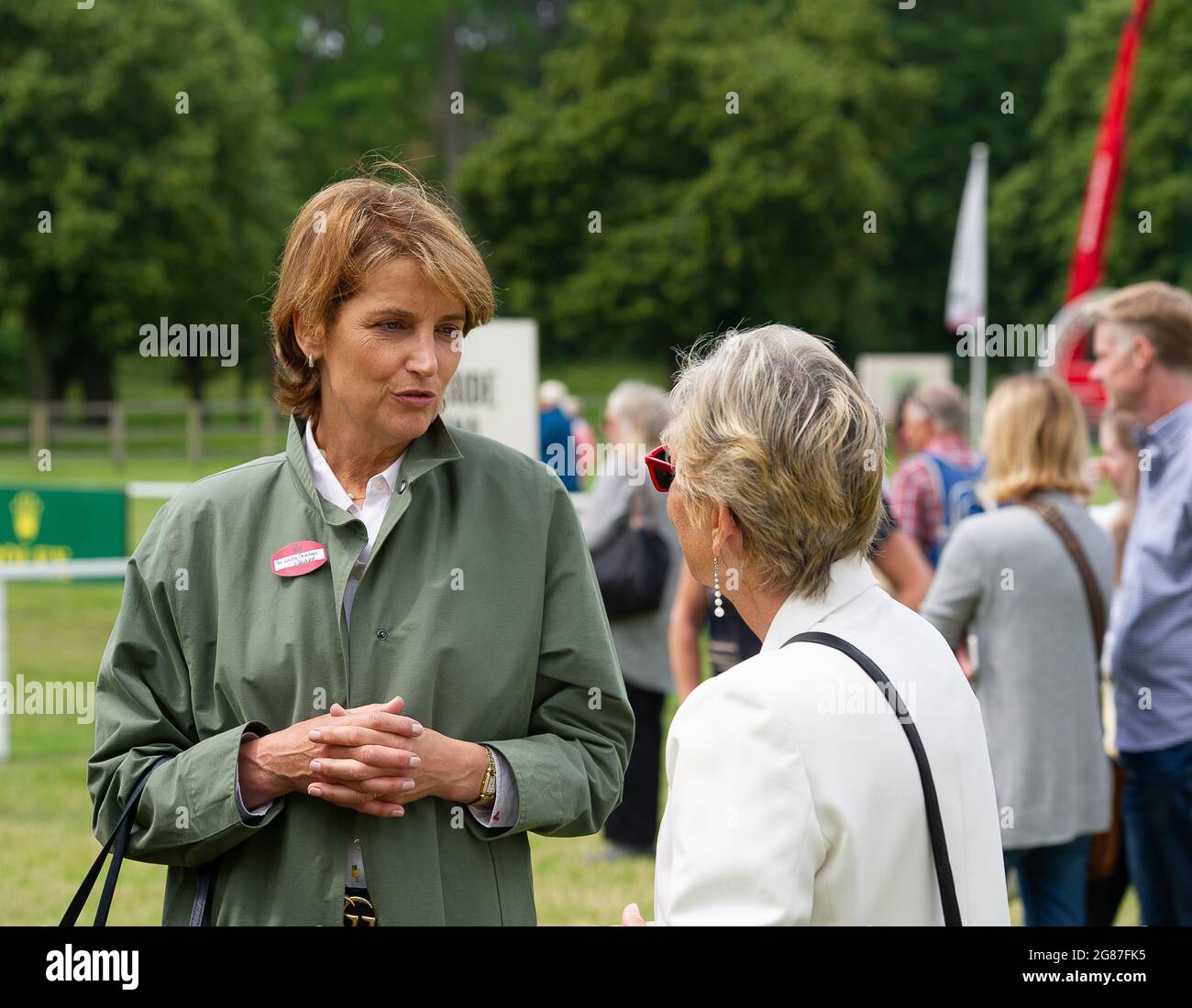 Windsor, Berkshire, UK. 3rd July, 2021. Lady Carolyn Warren at the show ...
