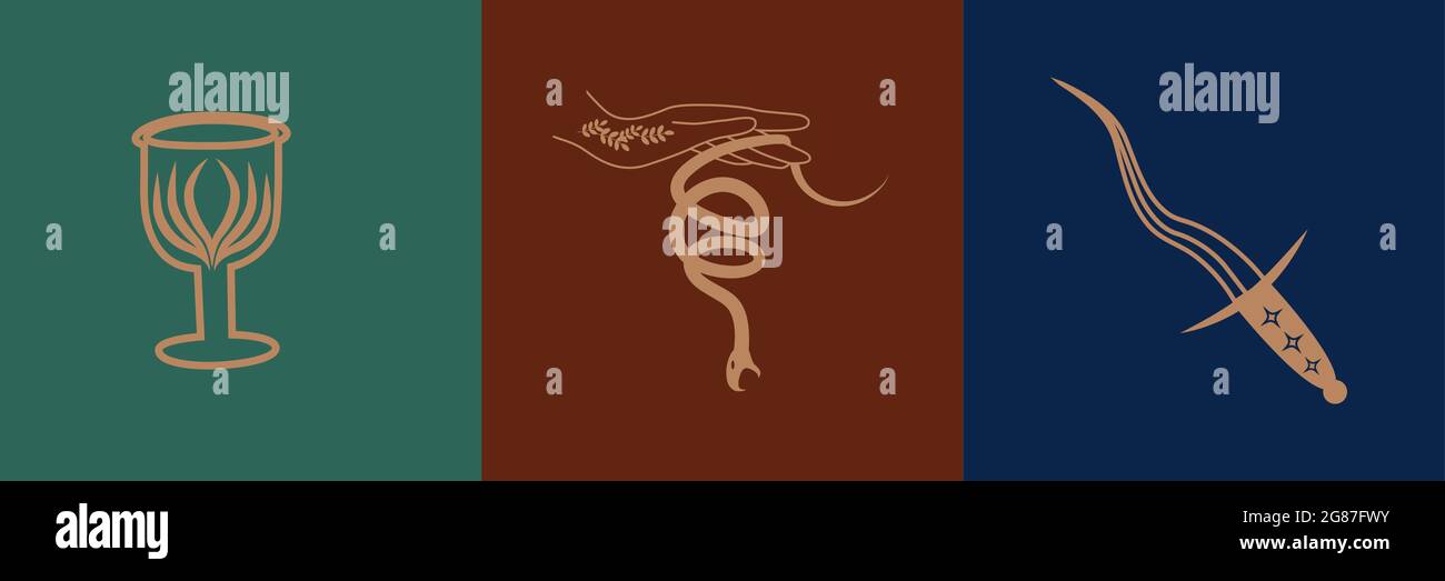 Types of Divination: palmistry, crystal ball, ouija planchette. Witch ...