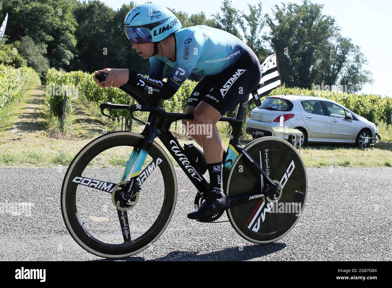Alexey Lutsenko of Astana Premier Tech during the Tour de France 2021 ...