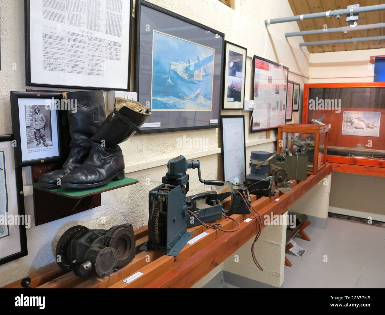 Memorial Museum Davidstow Cornwall United Kingdom Stock Photo - Alamy