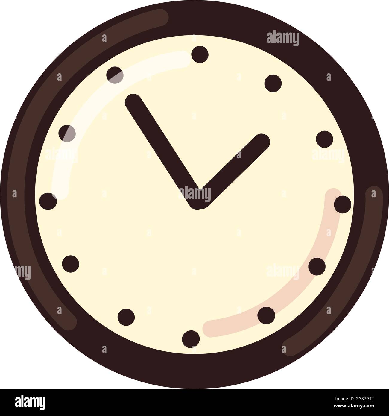 analog clock time Stock Vector Image & Art - Alamy