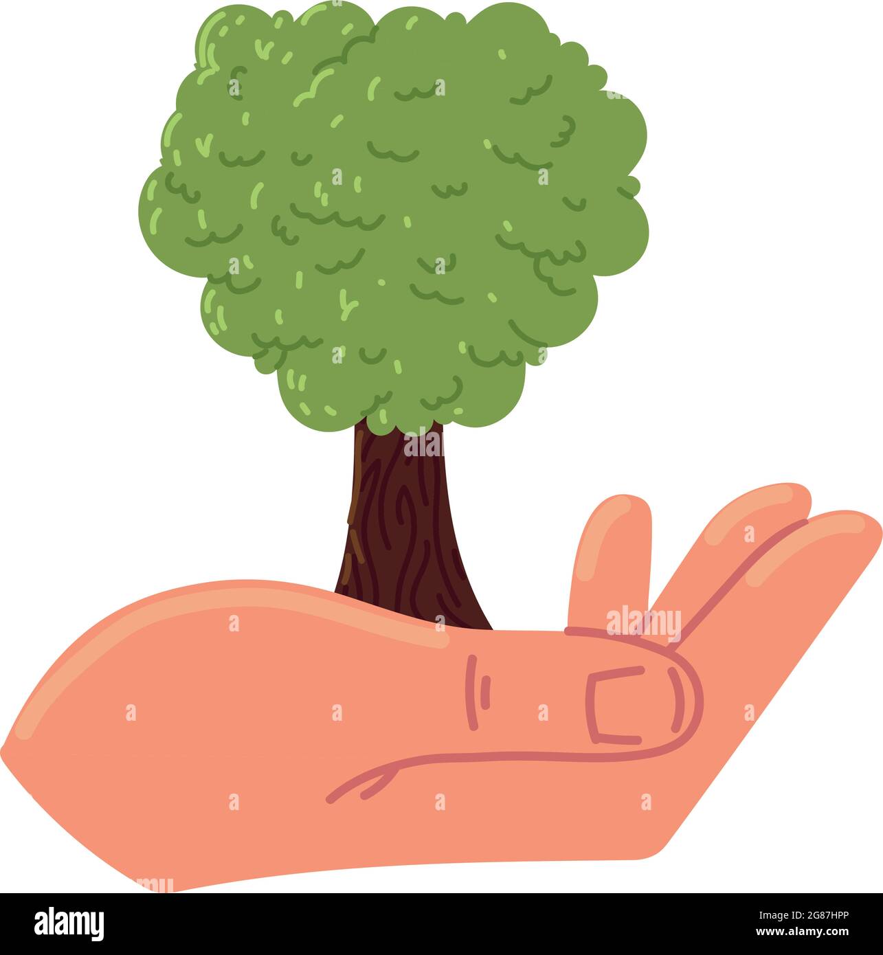 Small holding sustainability Stock Vector Images - Alamy