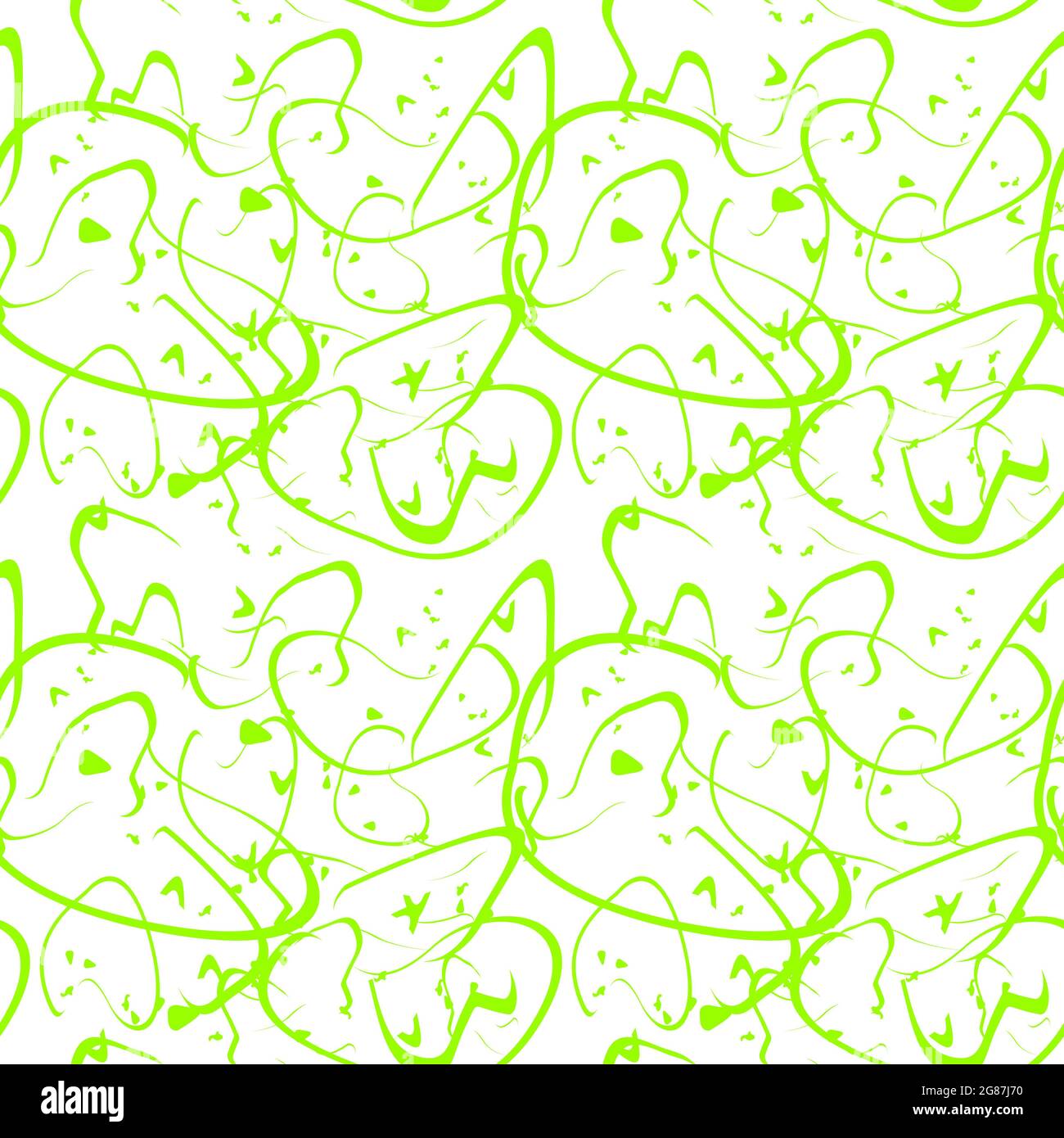 Seamless random vector Tiles pattern Stock Photo - Alamy