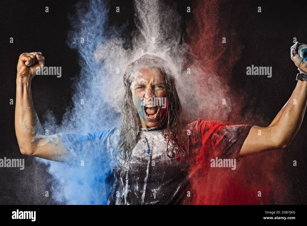 Charline Picon, catégorie RS :X portrait, studio Équipe de France de ...