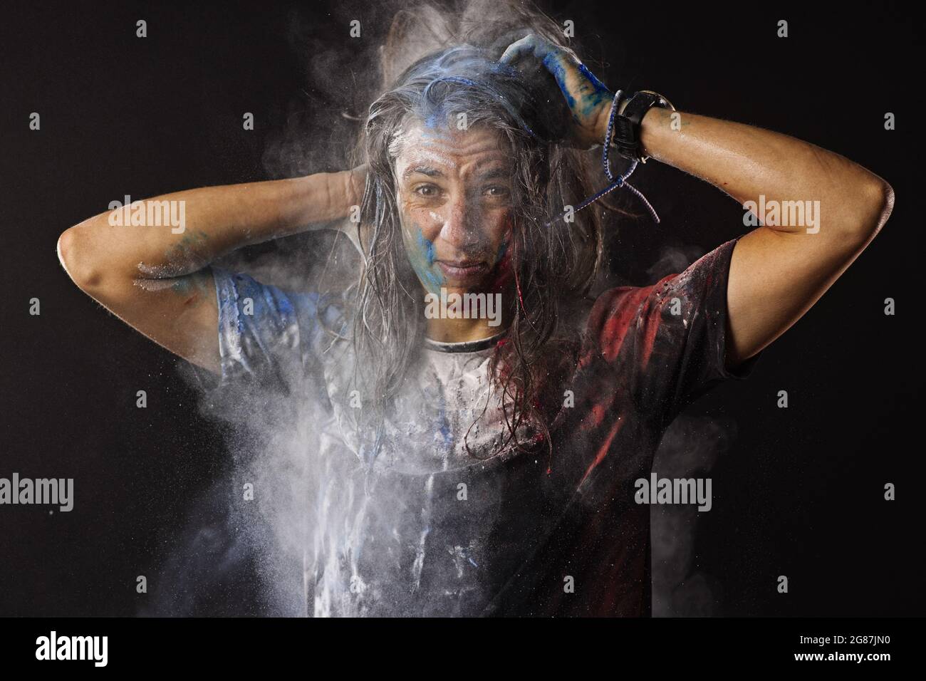 Charline Picon, catégorie RS :X portrait, studio Équipe de France de ...