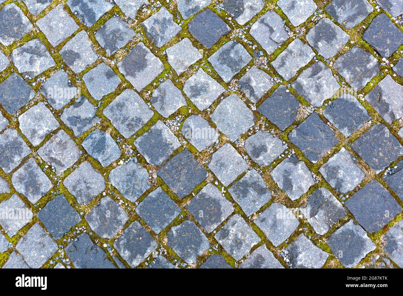 Paved stone road texture footpath hi-res stock photography and images ...