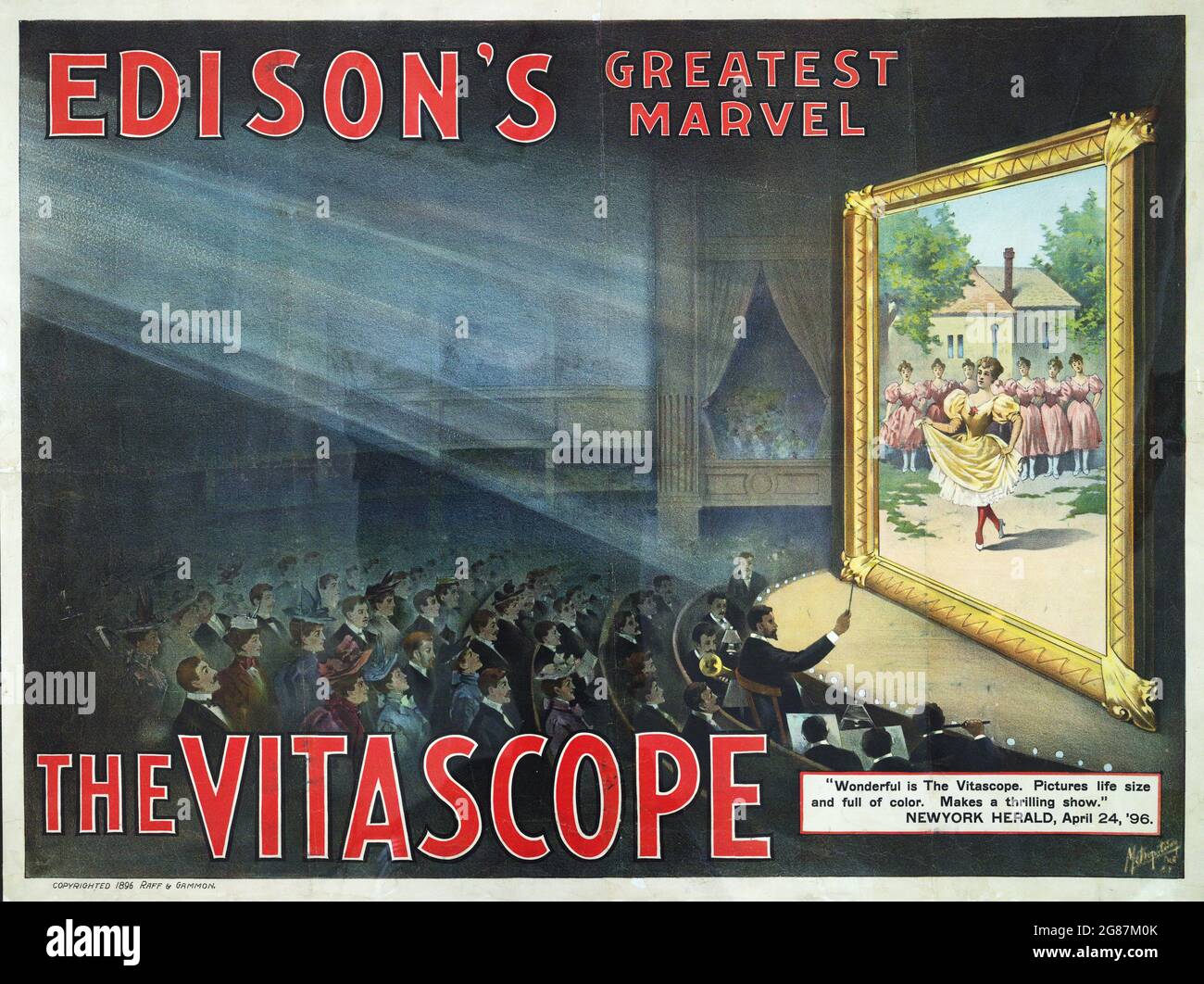 Vintage cinema poster hi-res stock photography and images - Alamy