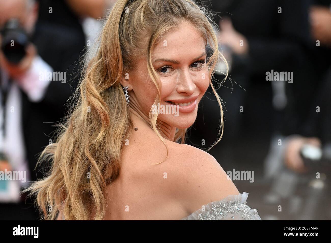 Maja Malnar attending the Closing Ceremony of the 74th Cannes Film ...