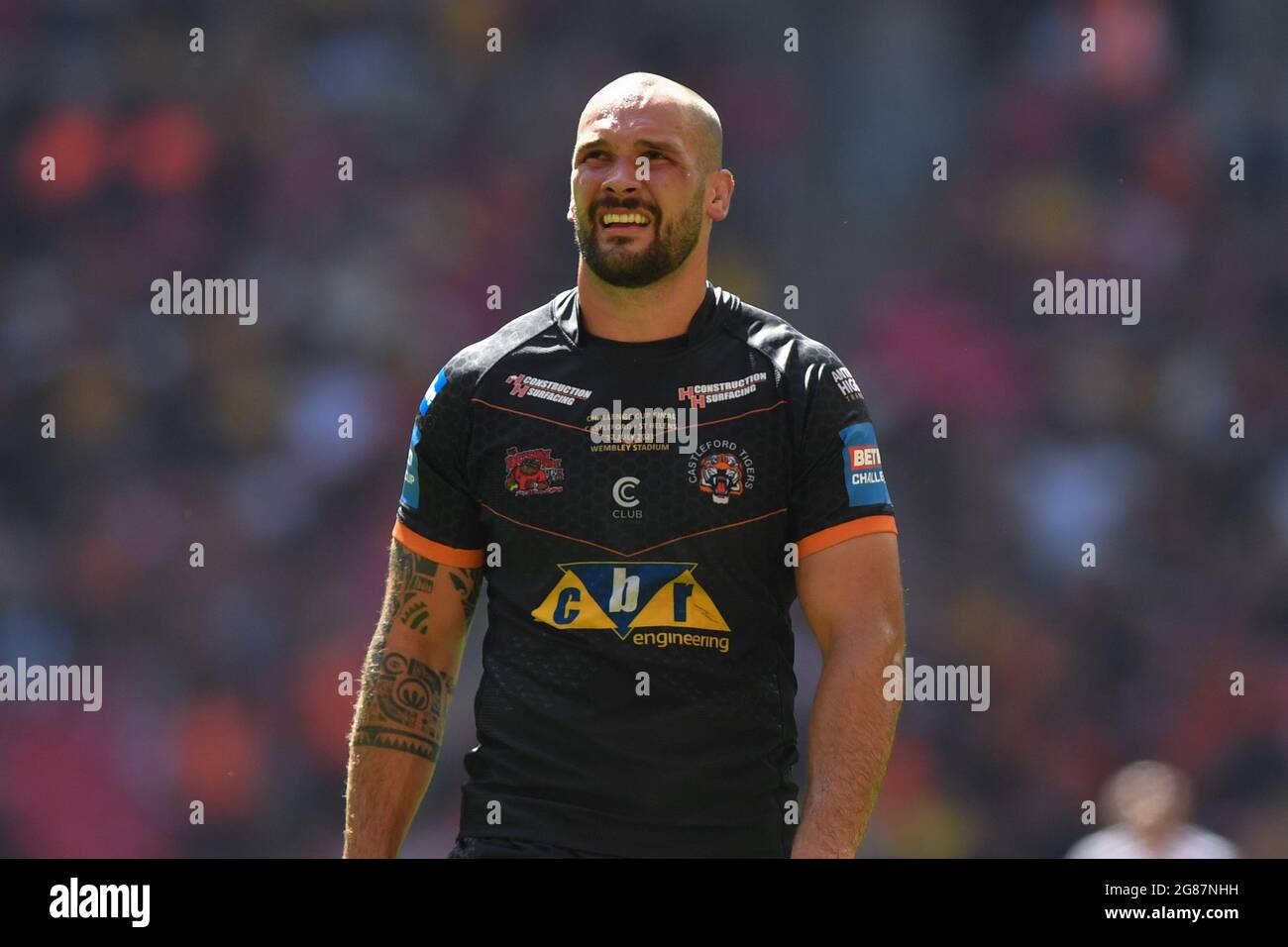 George Griffin (15) of Castleford Tigers during the game Stock Photo ...