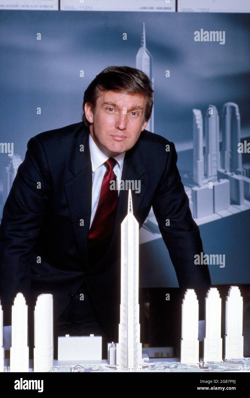 Donald Trump, half-length Portrait, New York City, New York, USA ...