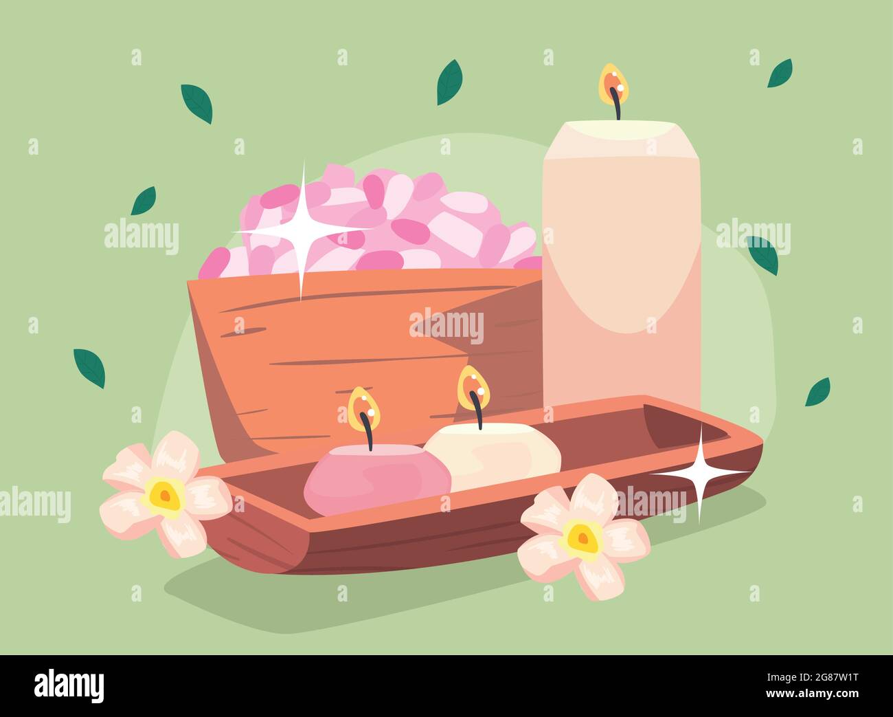 Bath salts Stock Vector Images - Alamy