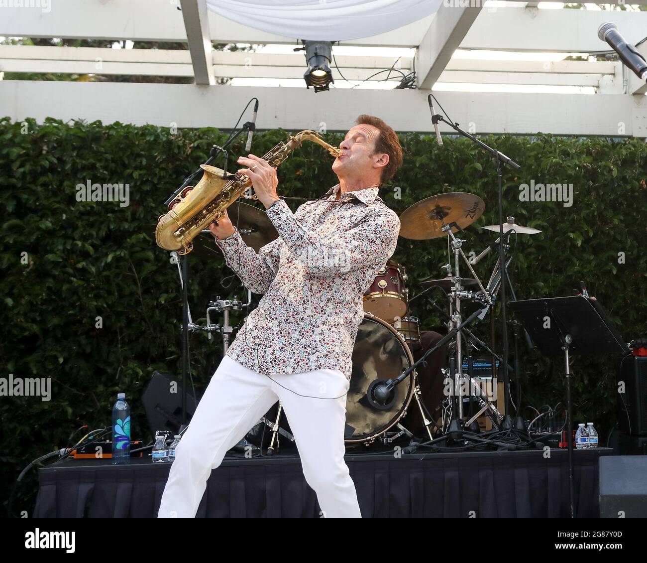 Newport Beach, California, USA. 11th July, 2021. Eric Marienthal ...