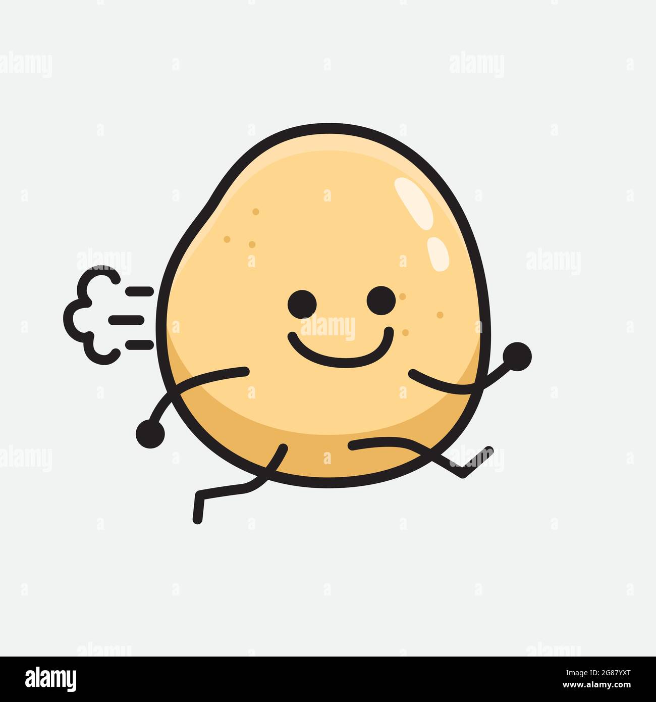 Cute Potato Drawing