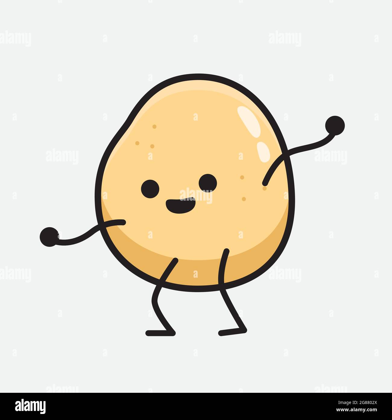 Cute Potato Drawing