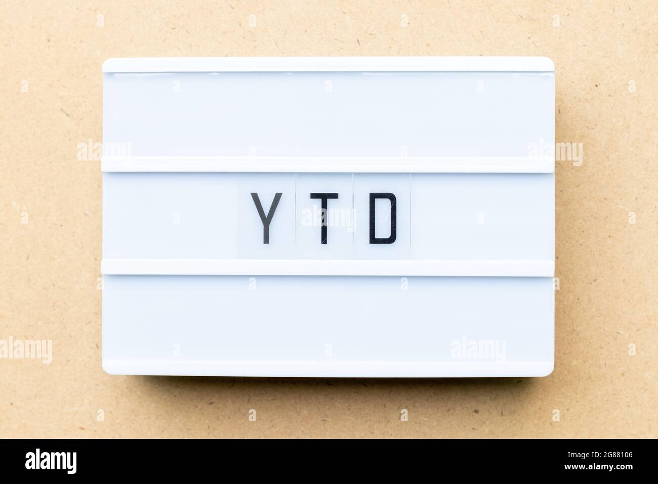 Ytd alphabet hi-res stock photography and images - Alamy