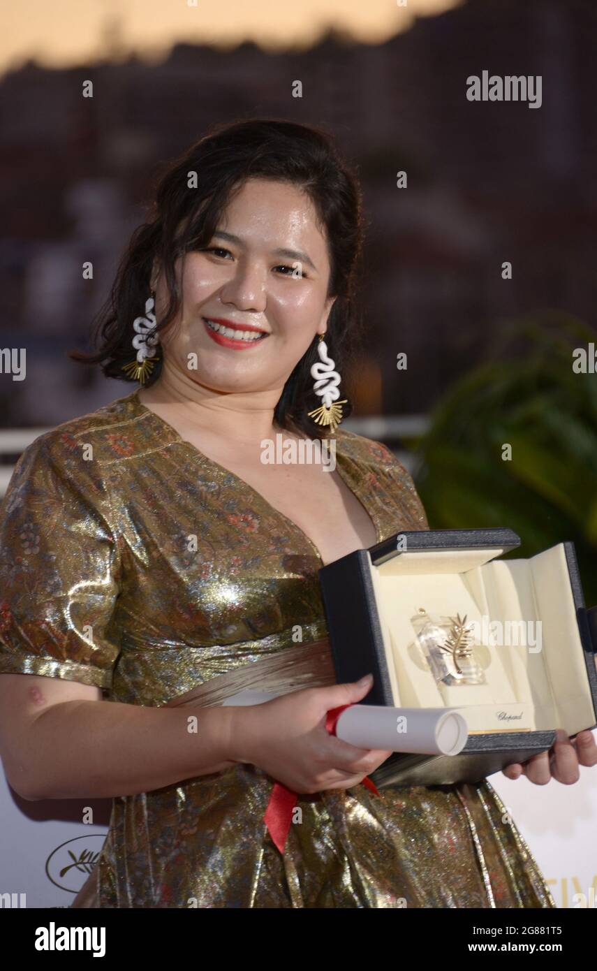 July 17, 2021, CANNES, France: CANNES, FRANCE - JULY 17: Tang Yi poses ...