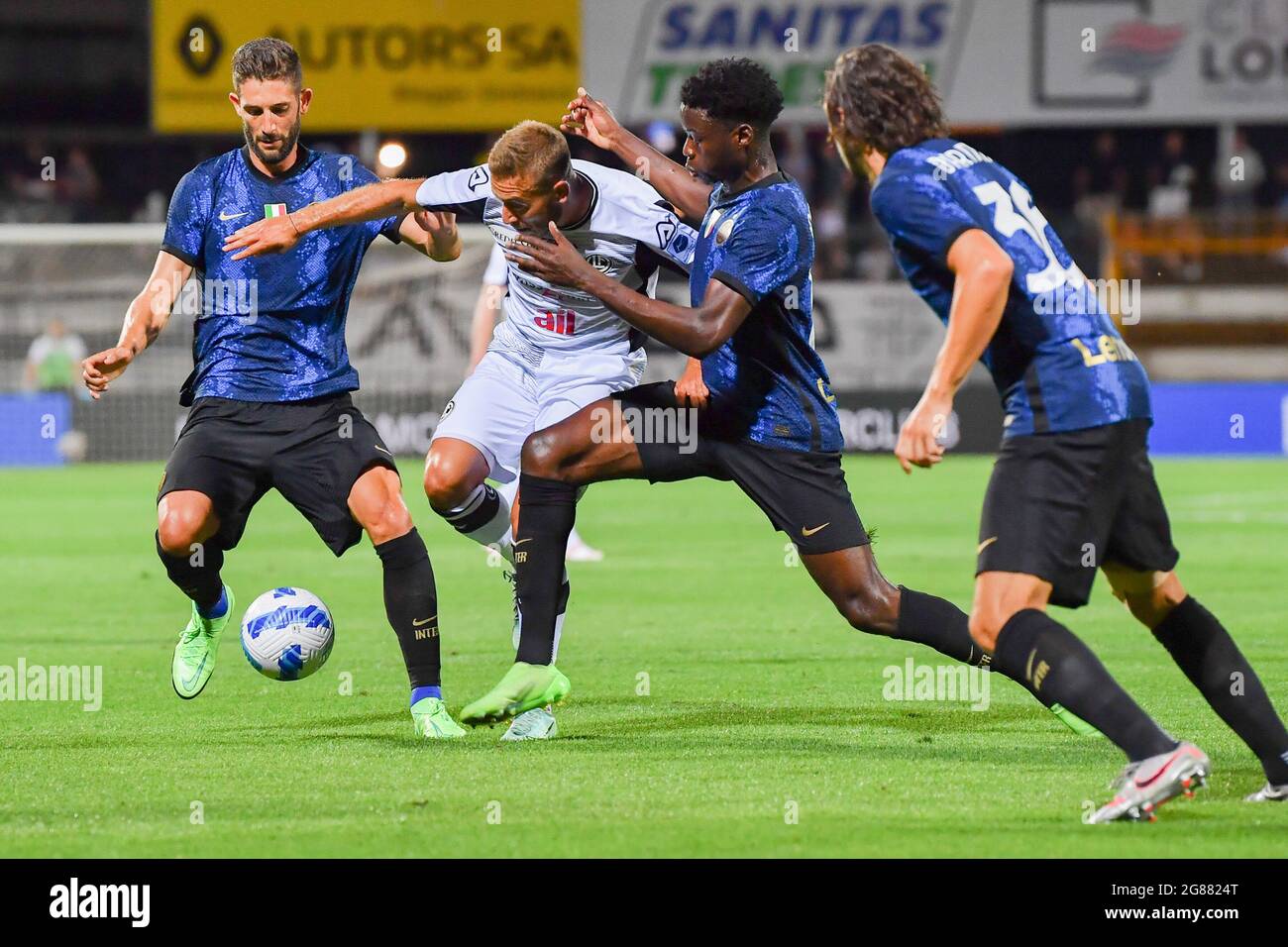 Lugano, Switzerland. 17th July, 2021. Sandi Lovric (#24 FC Lugano ...