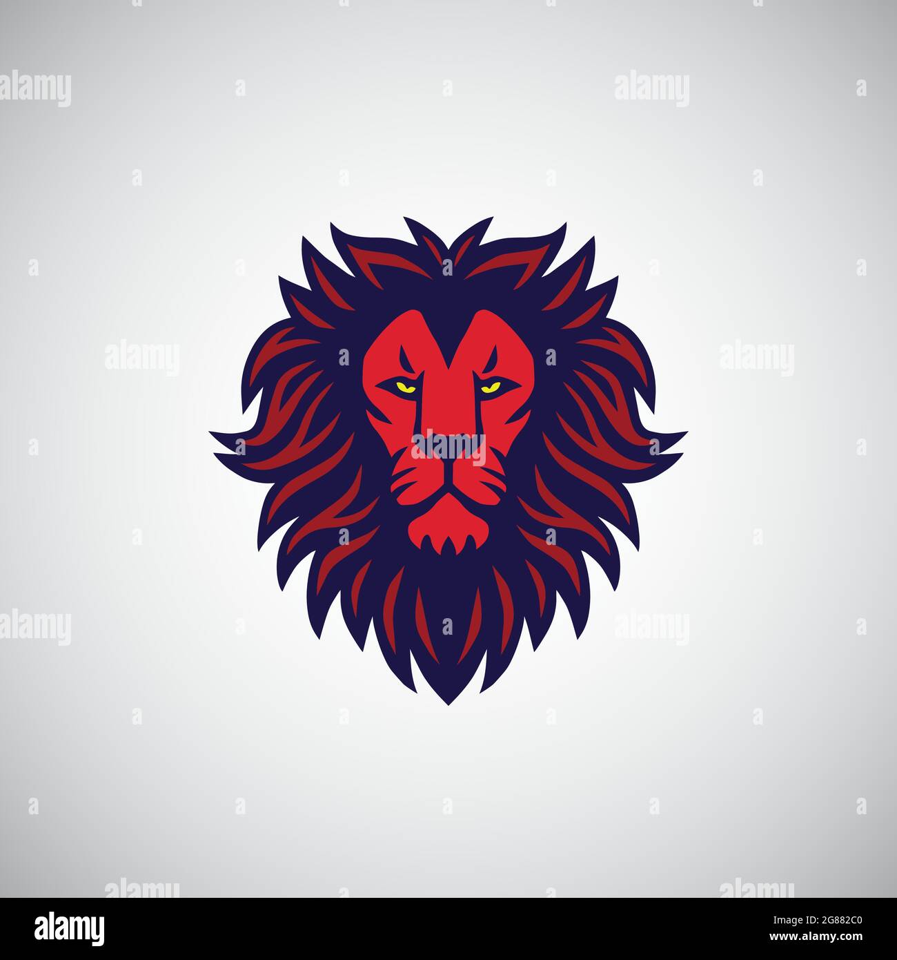 Roaring Red Lion Logo