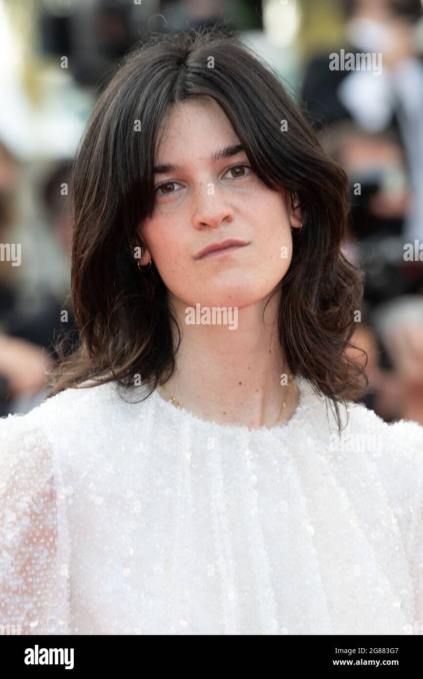 Cannes, France. 17th July, 2021. Suzanne Lindon attends the screening ...